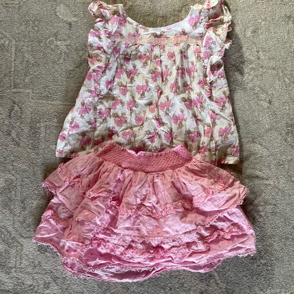 LoveShackFancy | Matching Sets | Loveshackfancy Kids Matching Set In ...